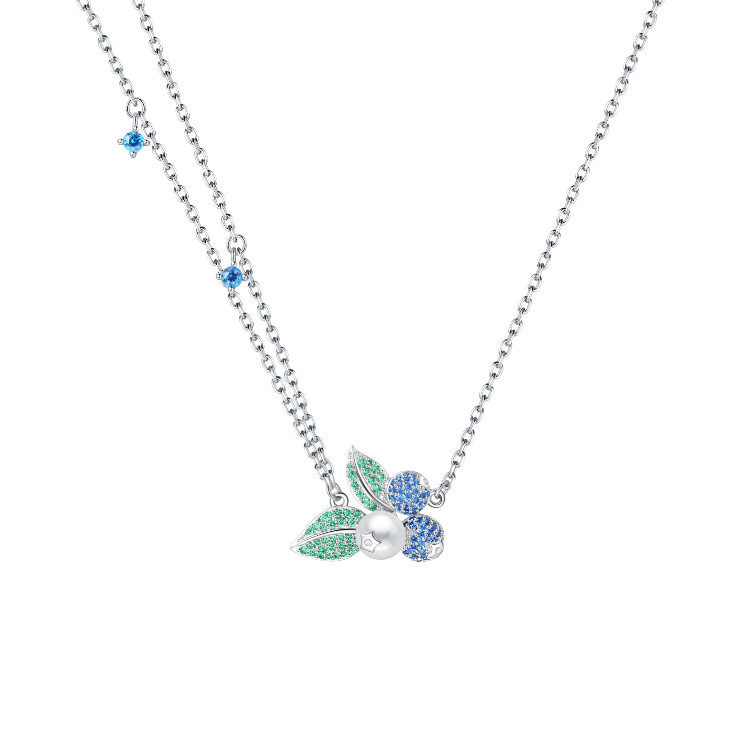 Blueberry Pendant Necklace